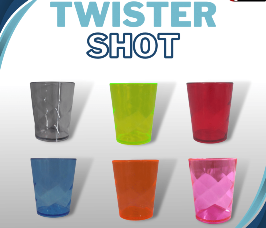 COPO TWISTER SHOT – Direto da Fabrica – Copos Personalizados